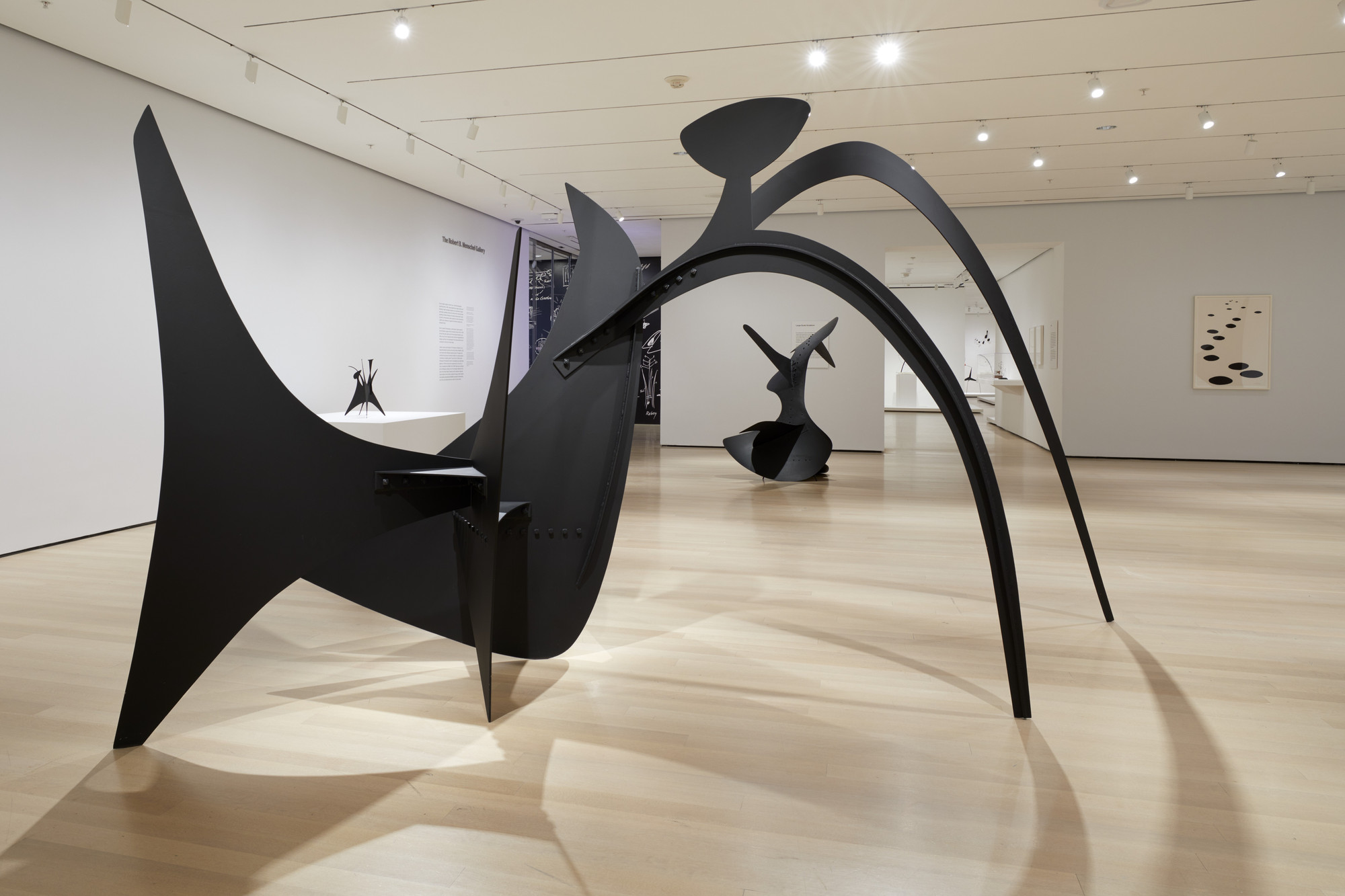 Installation view of the exhibition "Alexander Calder: Modern from the ...