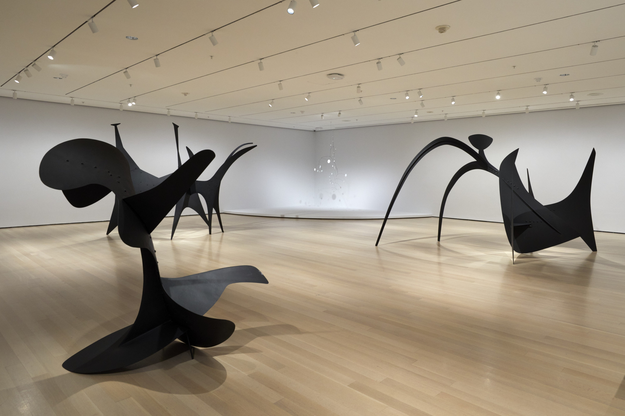 Installation view of the exhibition "Alexander Calder: Modern from the ...