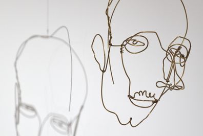 Alexander Calder. Portrait of a Man. New York, c. 1928 | MoMA