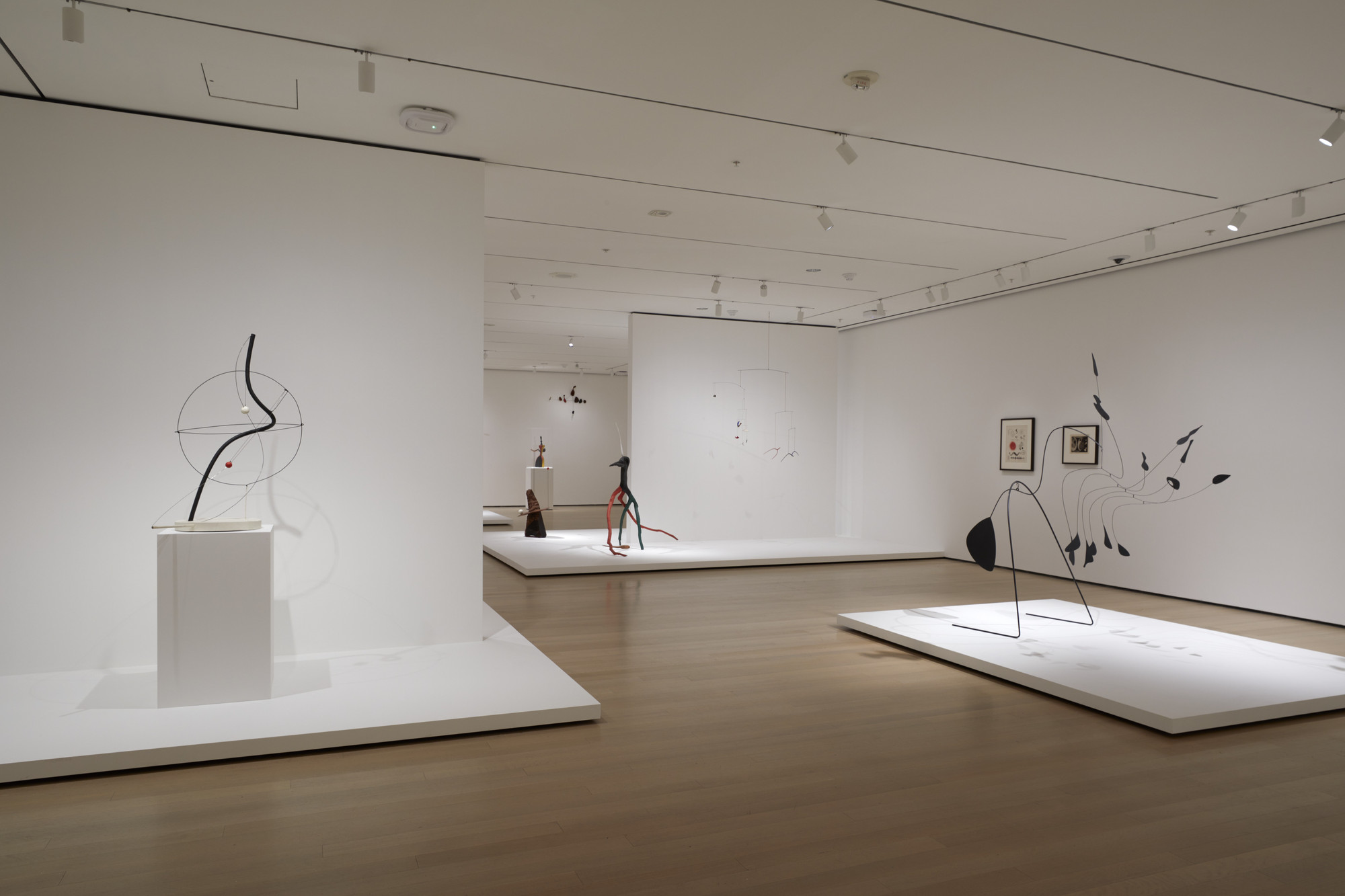 Installation view of the exhibition "Alexander Calder: Modern from the ...