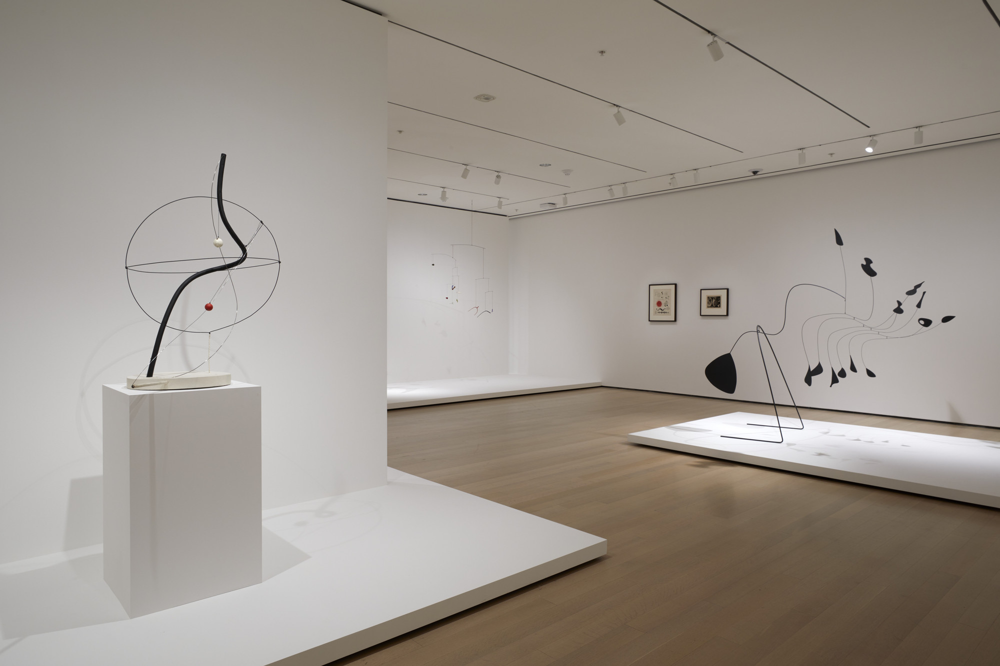 Installation view of the exhibition "Alexander Calder: Modern from the ...