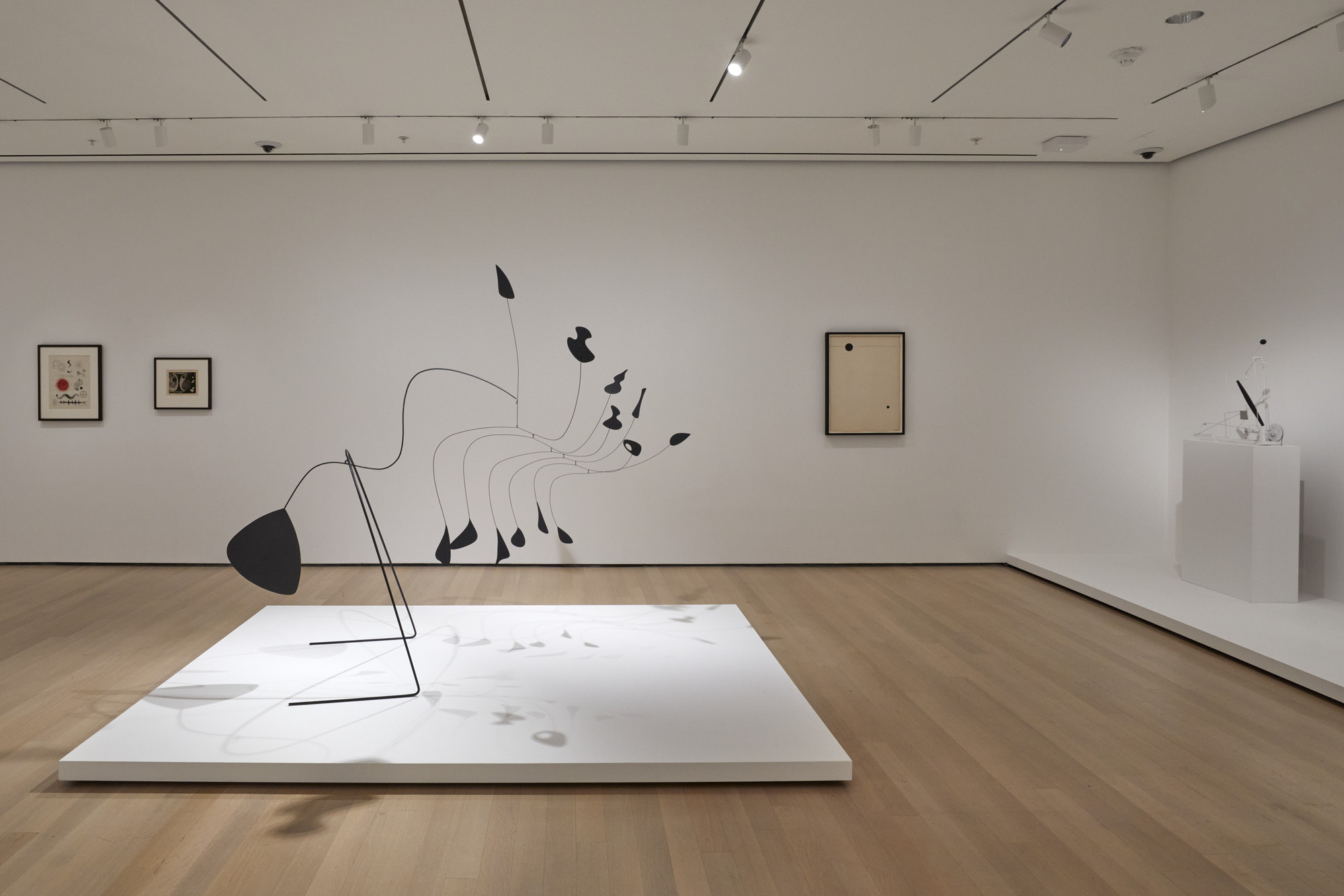 Installation view of the exhibition "Alexander Calder: Modern from the ...