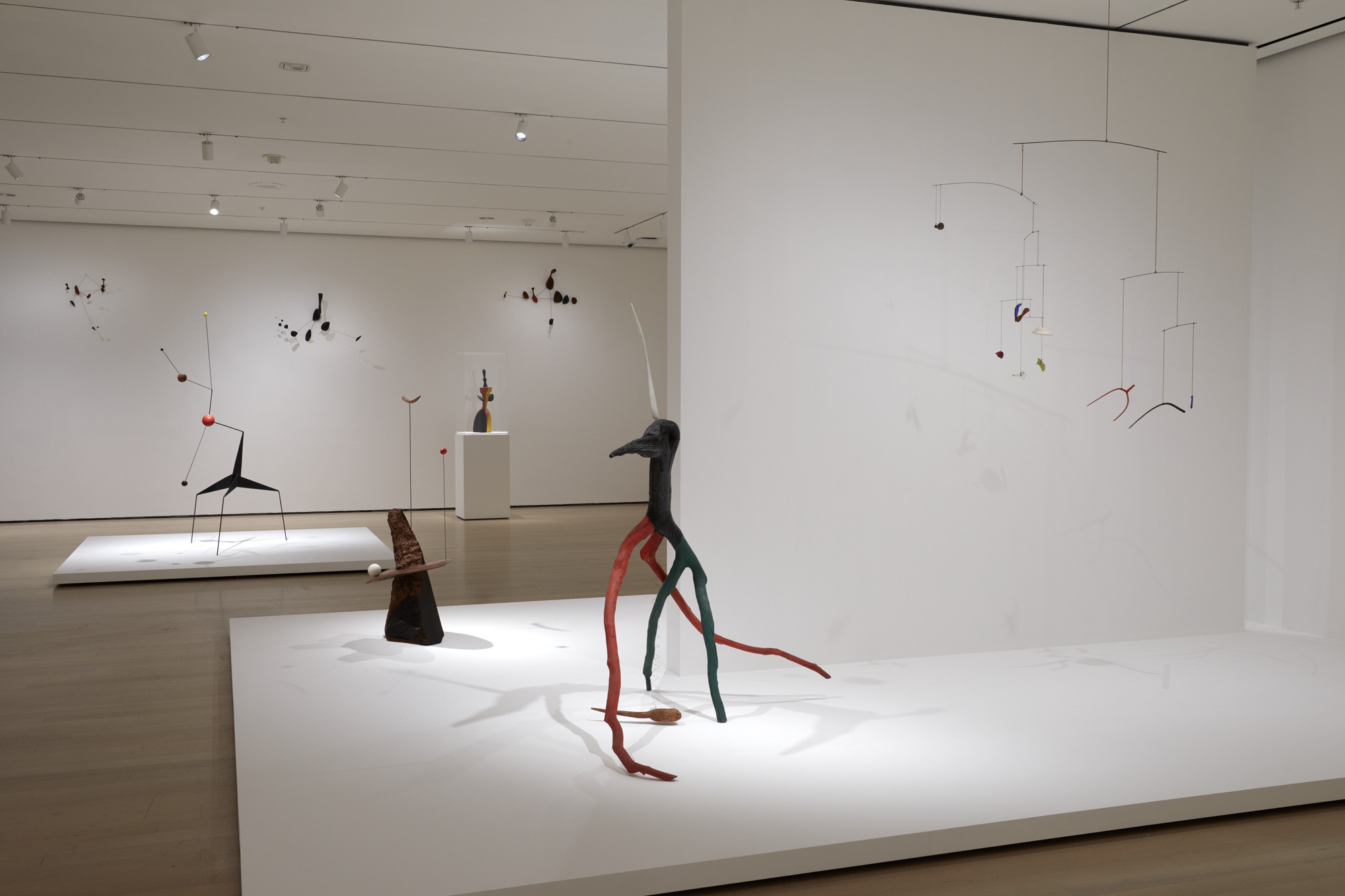 Installation view of the exhibition "Alexander Calder: Modern from the ...