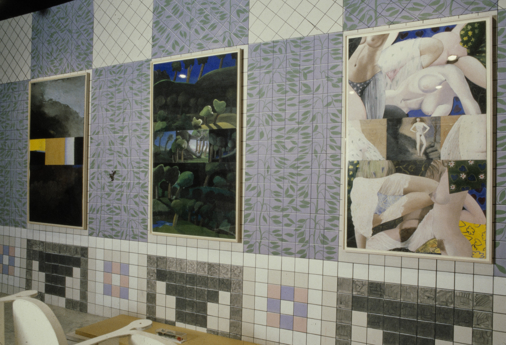 Installation view of "The Chapel to Christ as a Woman" by Milo Reice in ...