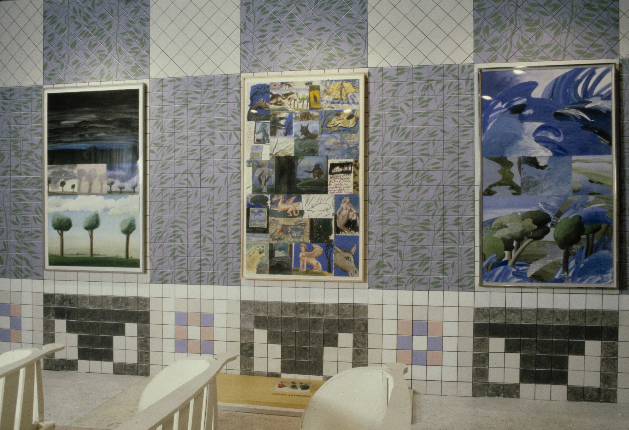 Installation view of "The Chapel to Christ as a Woman" by Milo Reice in ...