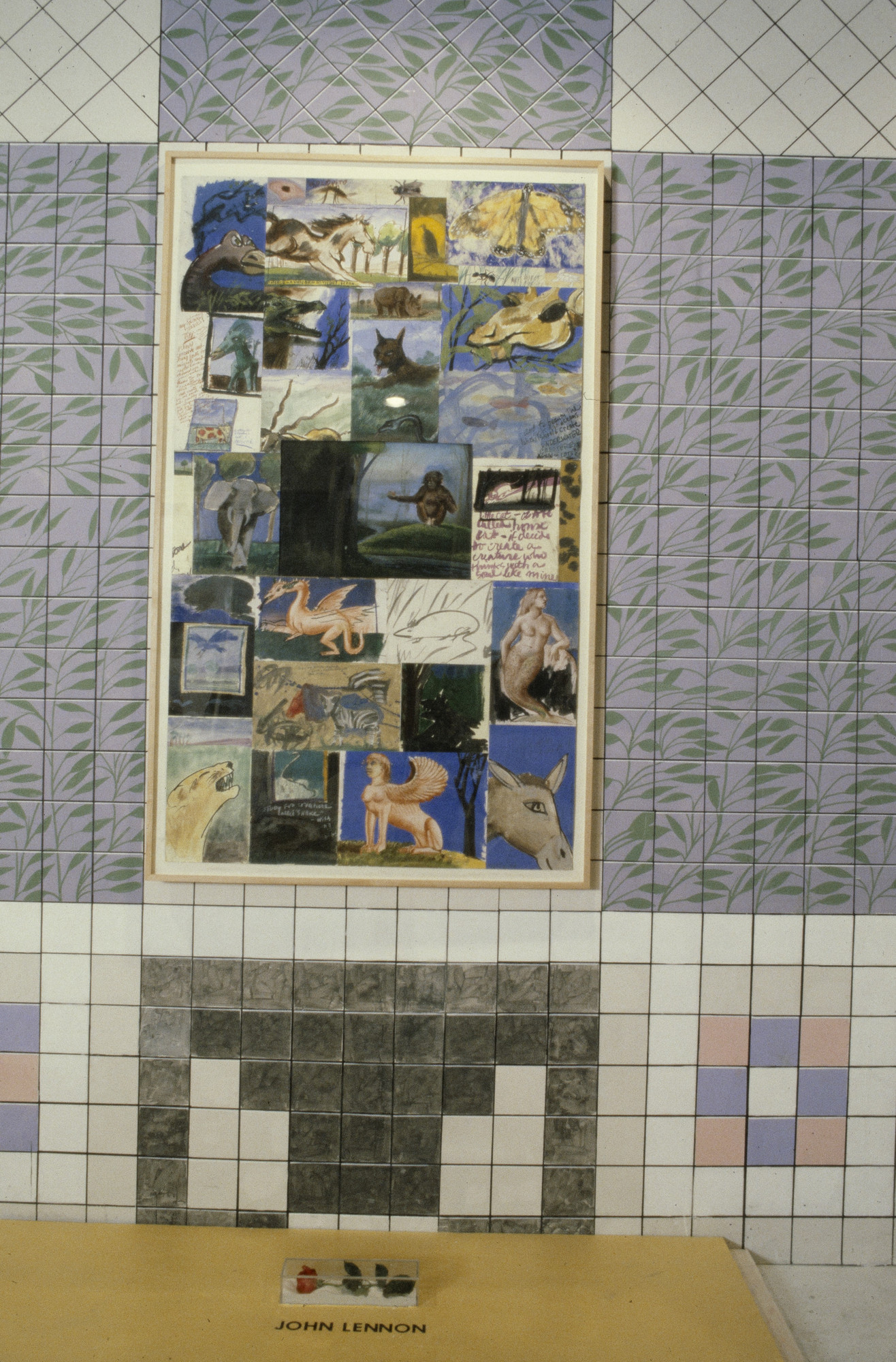 Installation view of "The Chapel to Christ as a Woman" by Milo Reice in ...