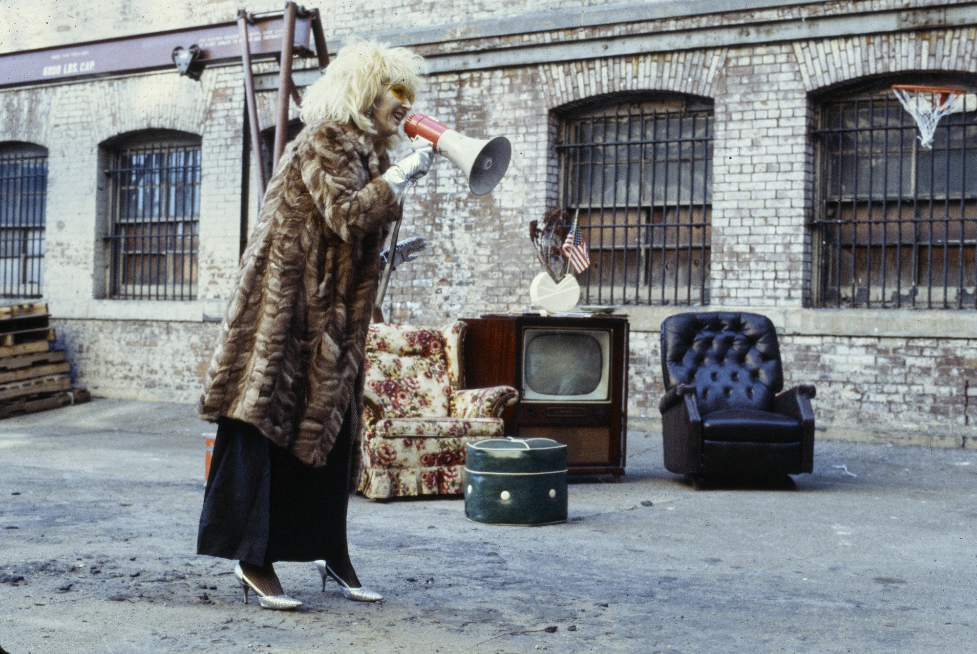 View of the P.S. 1 exhibition "Performance (Fall 1982): Andy Rees ...