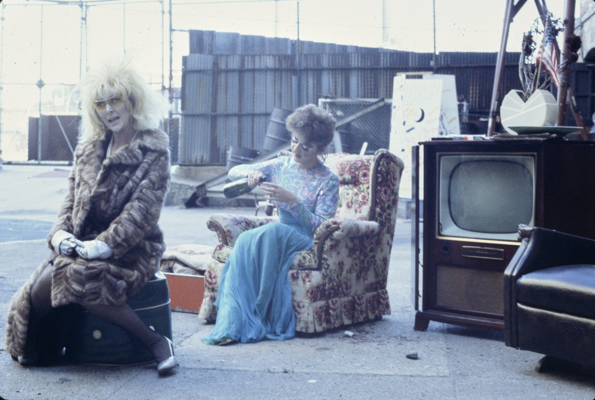 View of the P.S. 1 exhibition "Performance (Fall 1982): Andy Rees ...