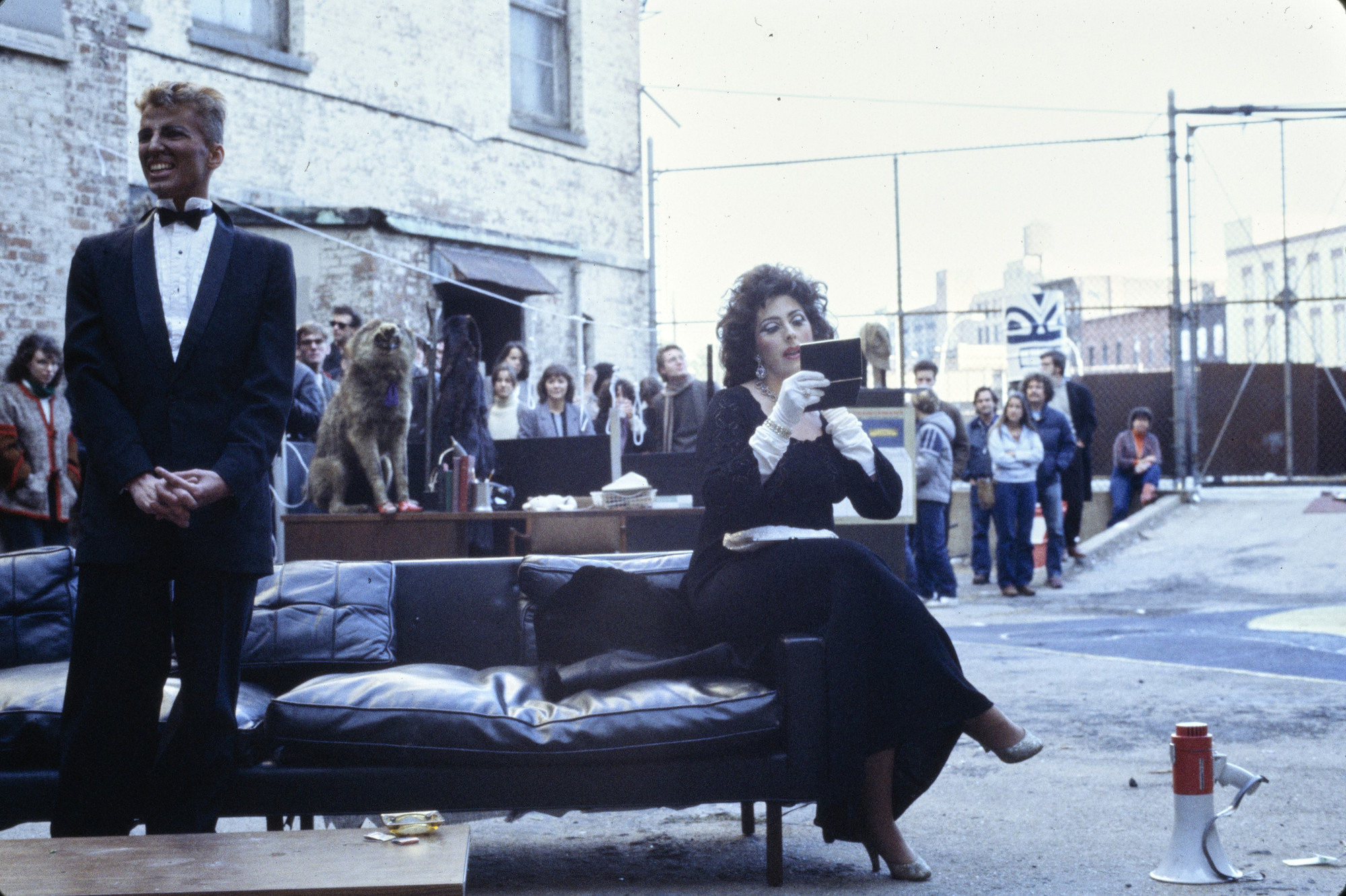 View of the P.S. 1 exhibition "Performance (Fall 1982): Andy Rees ...