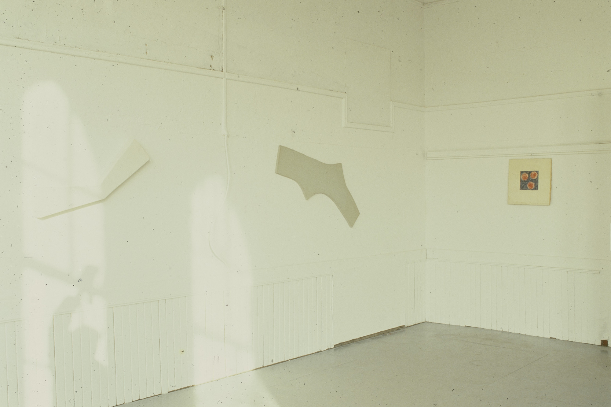 Installation view of work by Richard Tuttle in the P.S. 1 exhibition ...