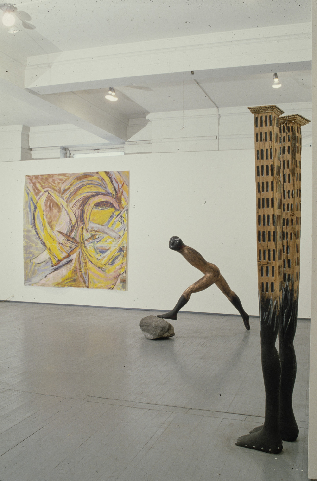 Installation view of the Clocktower exhibition "International Studio ...