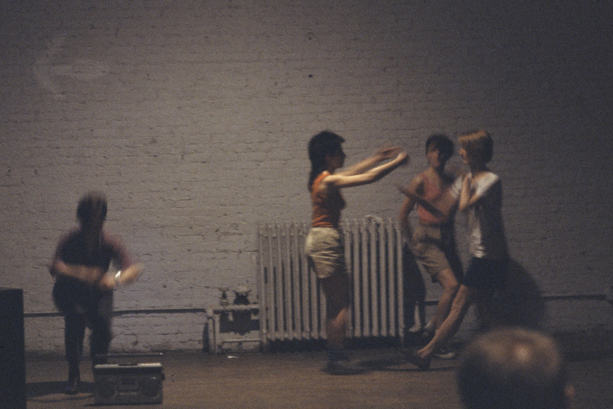 View of the dance company "Kinematic" (Robin Klingensmith, Tamar ...