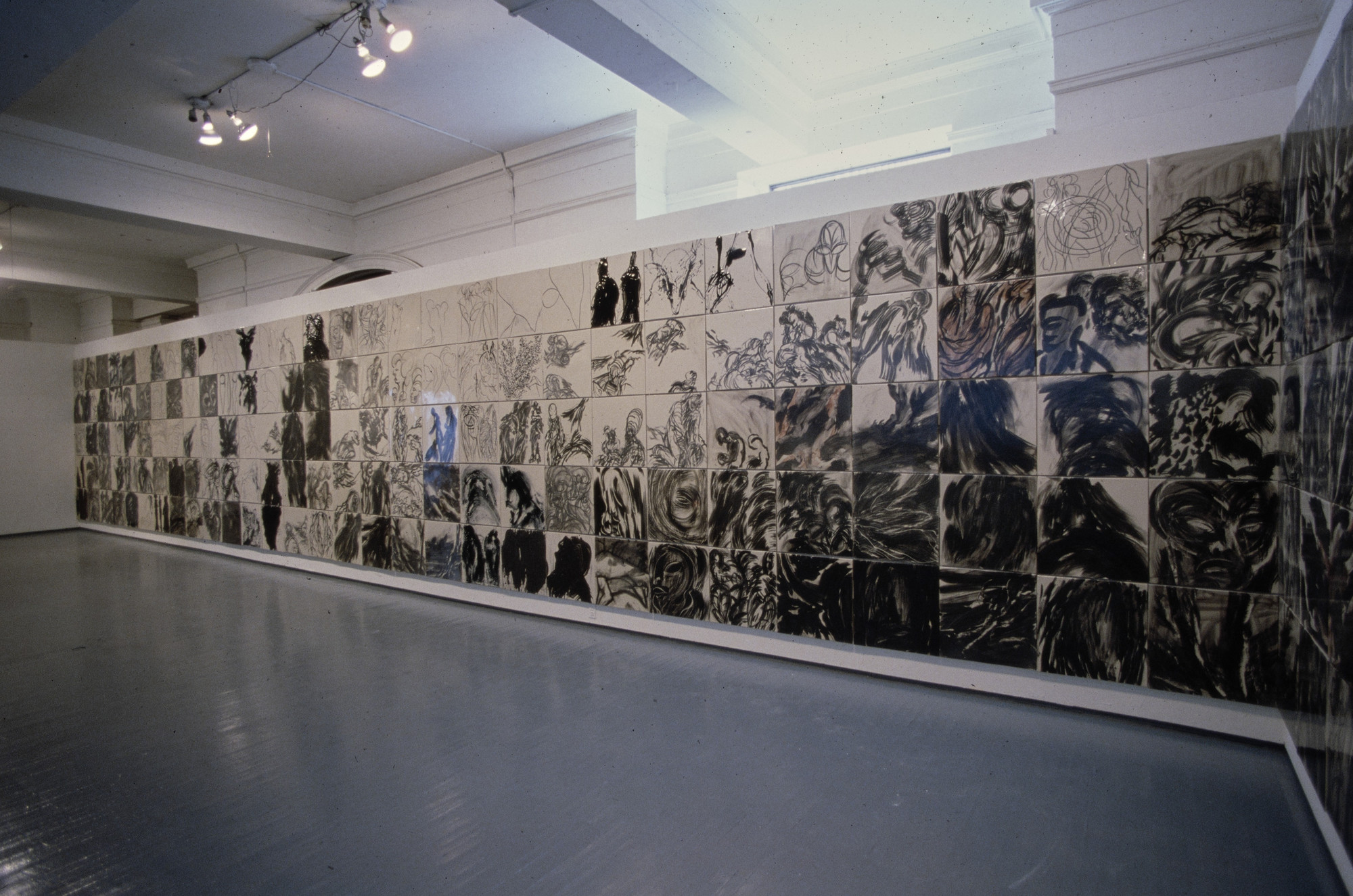 Installation view of the Clocktower exhibition "Terry Rosenberg ...