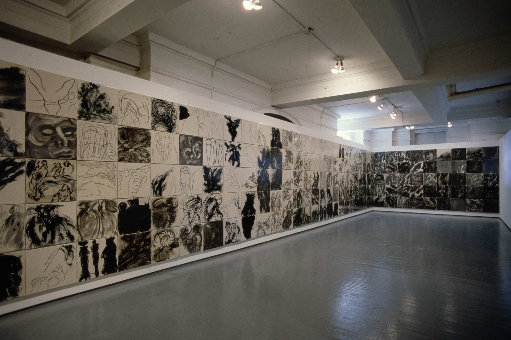 Installation view of the Clocktower exhibition "Terry Rosenberg ...