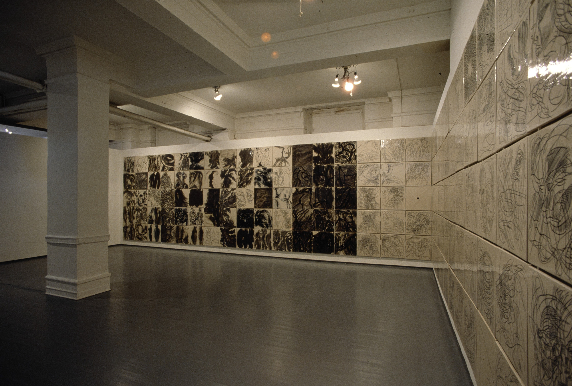 Installation view of the Clocktower exhibition "Terry Rosenberg ...