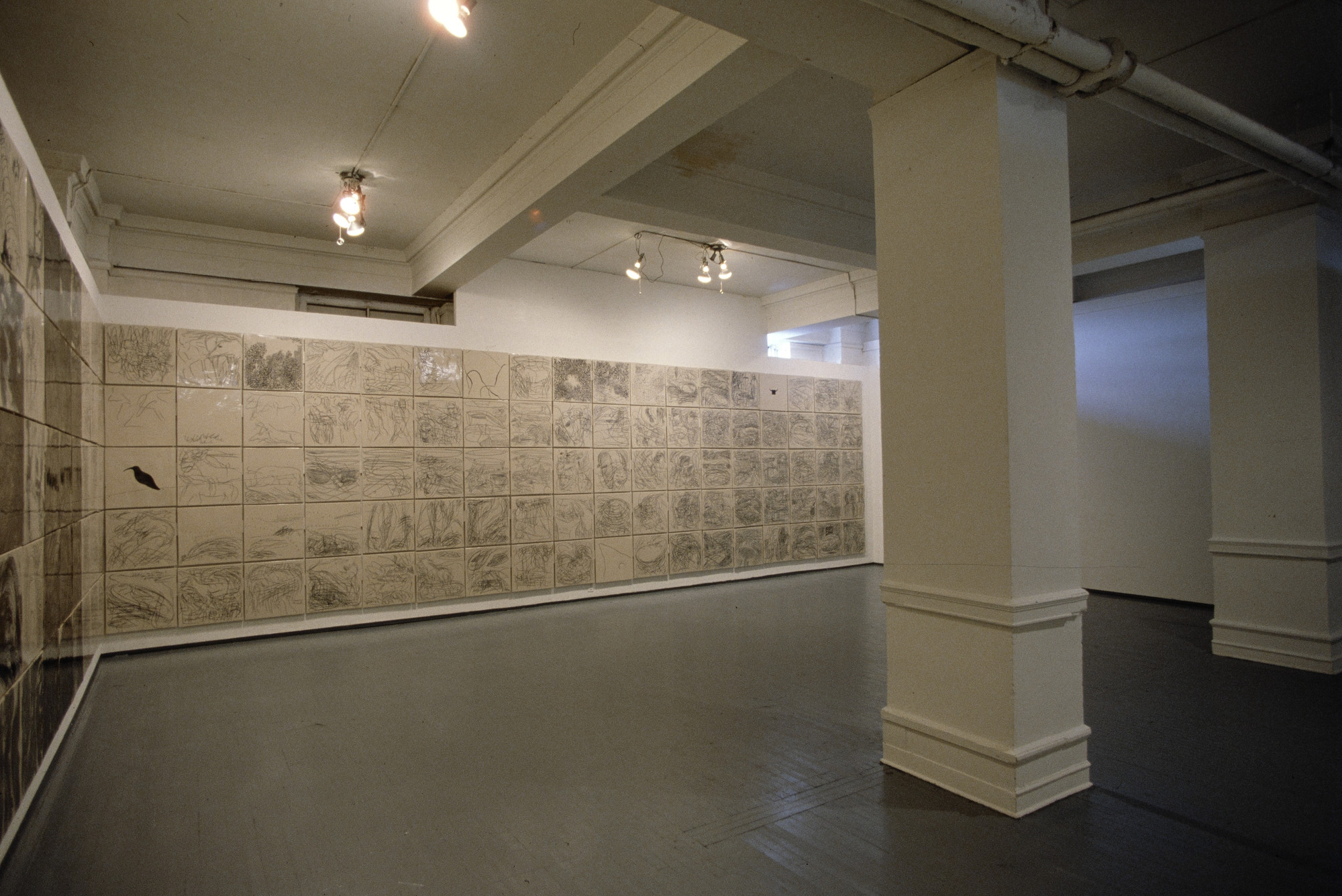 Installation view of the Clocktower exhibition "Terry Rosenberg ...