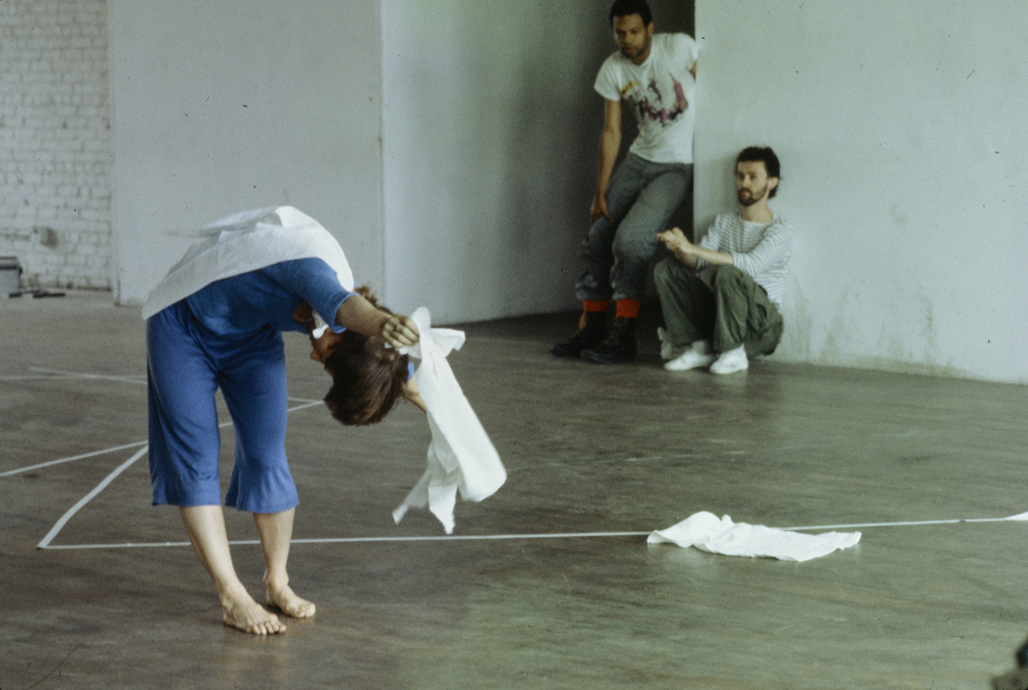View of a performance in the P.S. 1 exhibition "Spring Dance Series ...
