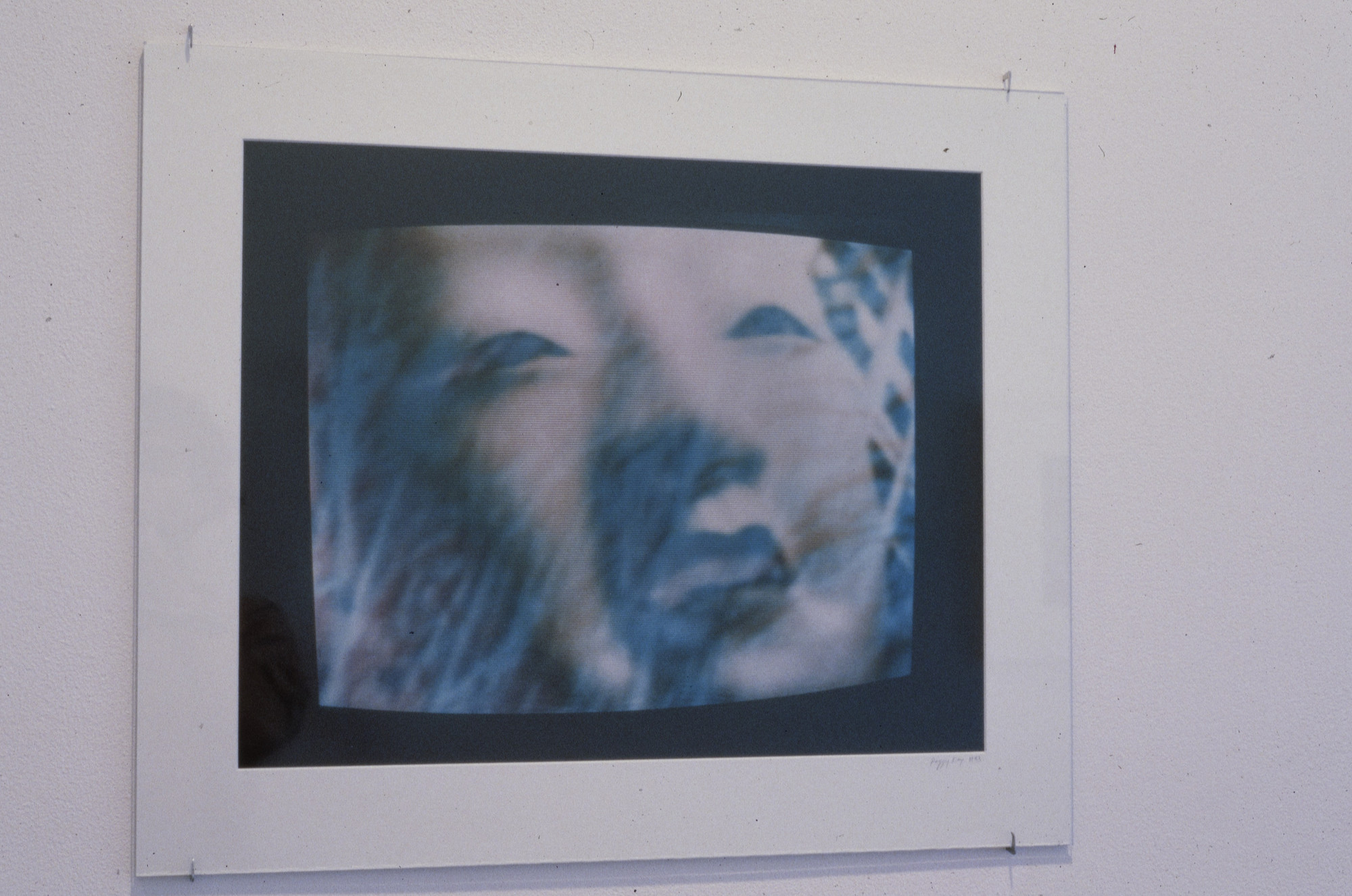 Installation view of "Veiled Women" by Peggy Kay in the PS1 exhibition ...