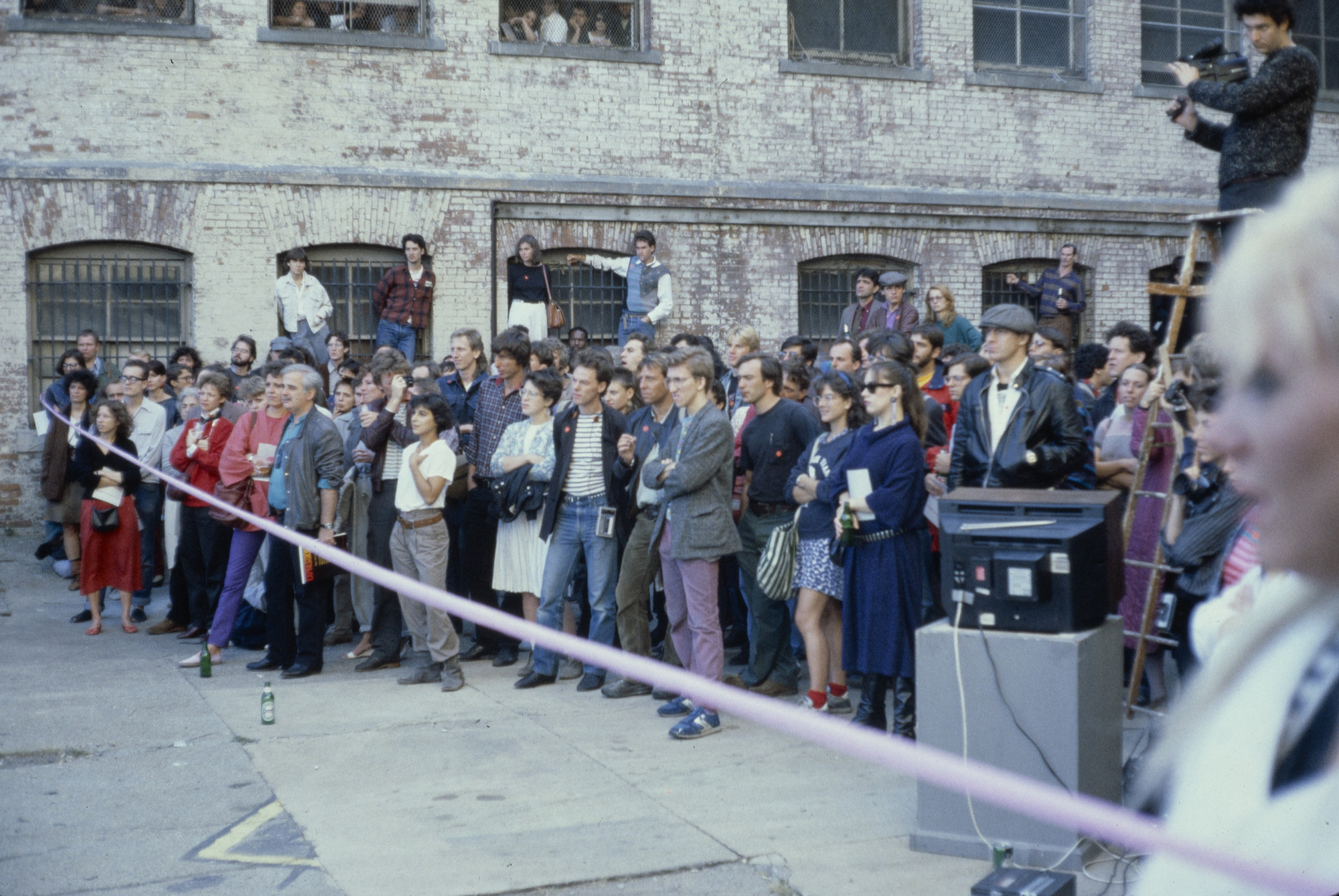 View of the P.S. 1 exhibition "Performance (Fall 1983): 'Picture This ...