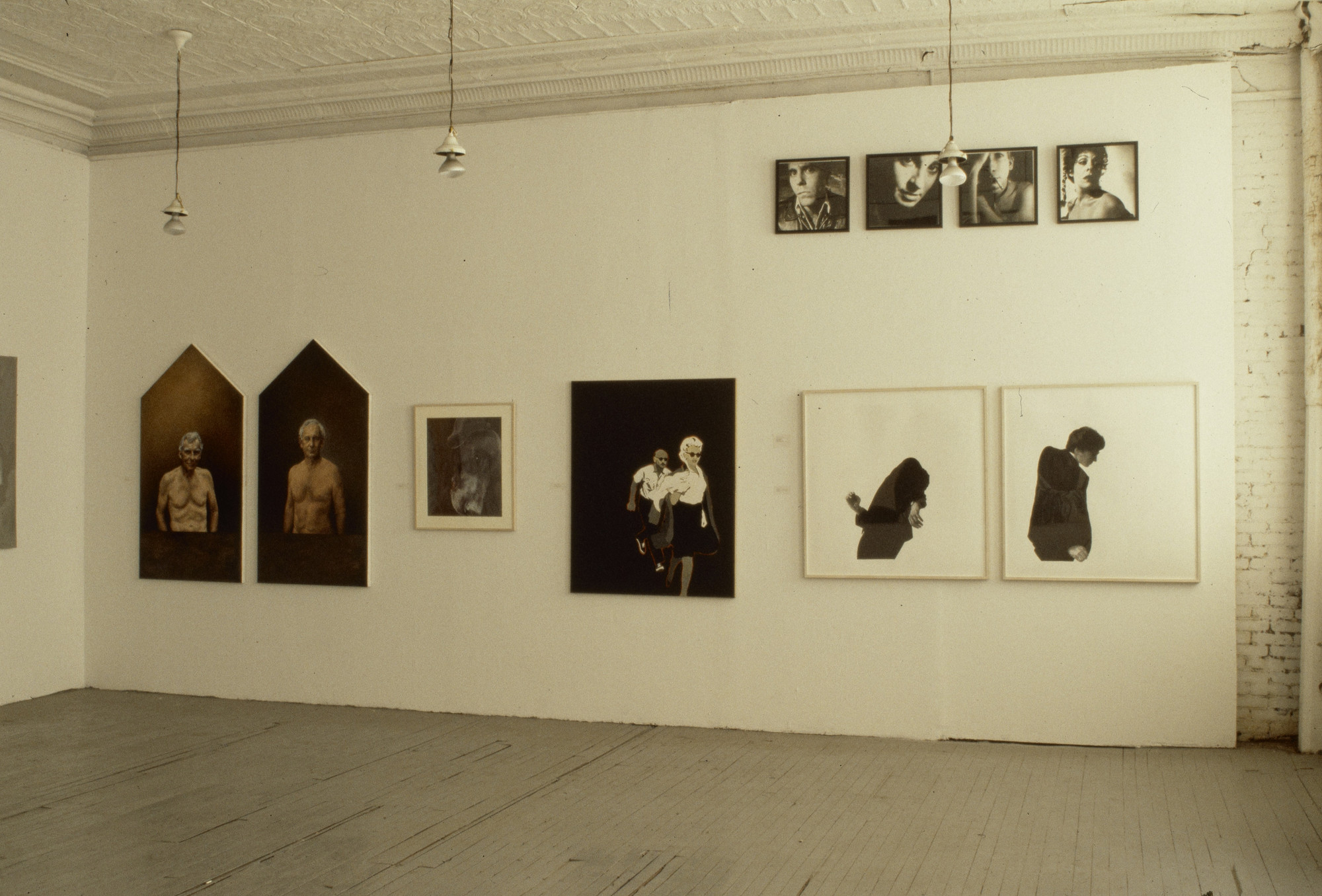 Installation view of the P.S. 1 exhibition "The New Portrait" | MoMA