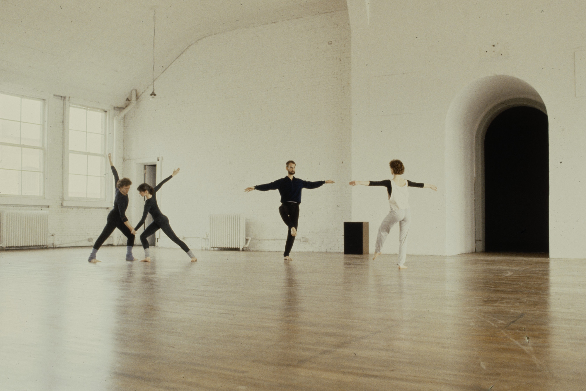 View of Kenneth King performing in the P.S. 1 exhibition "Spring Dance ...
