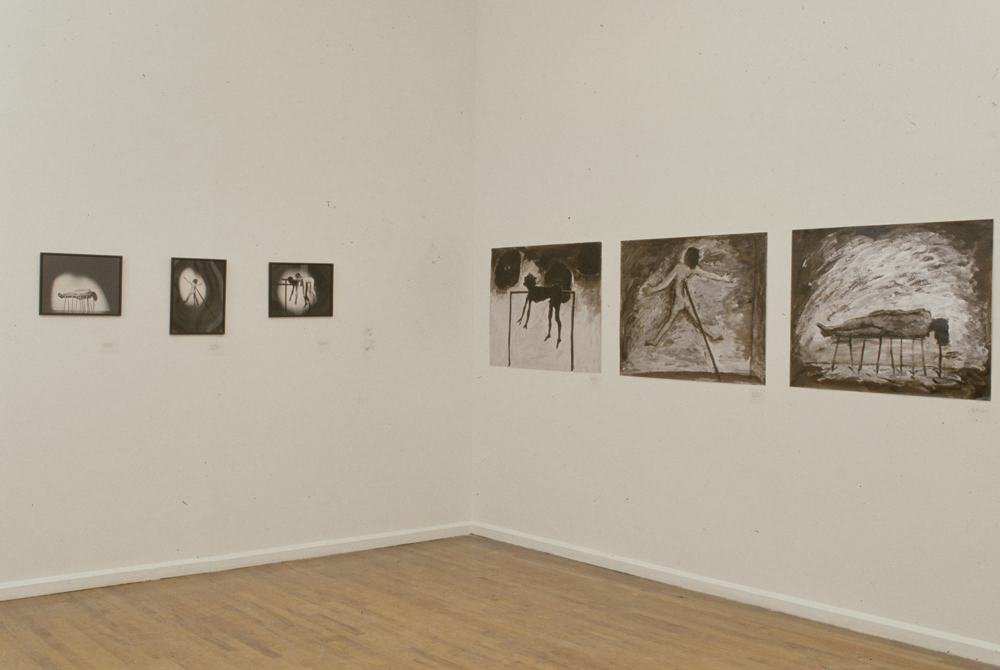 Installation view of work by Ken Unsworth in the P.S. 1 exhibition "An ...