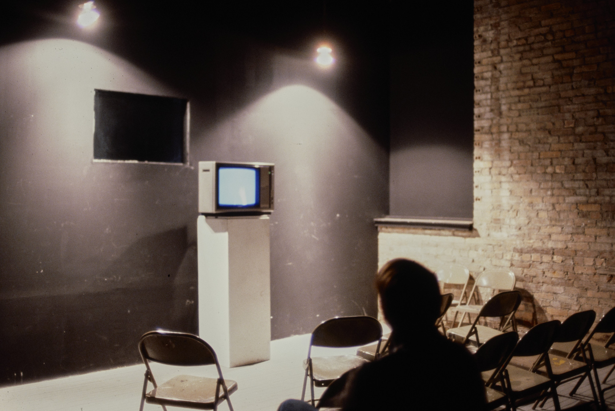 Installation view of the P.S. 1 exhibition "Video (Fall 1984 ...