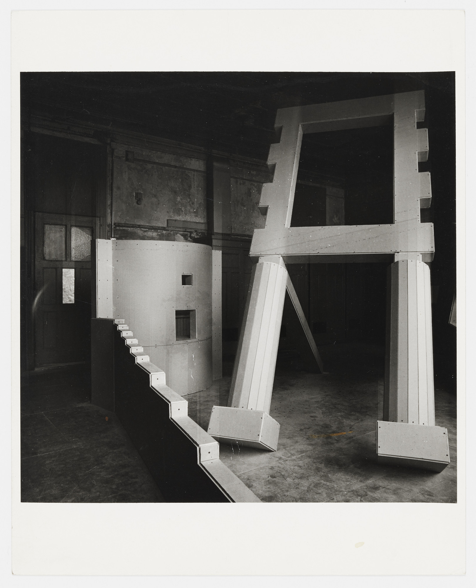 Installation view of the exhibition "Architecture (Spring 1980): Robert ...