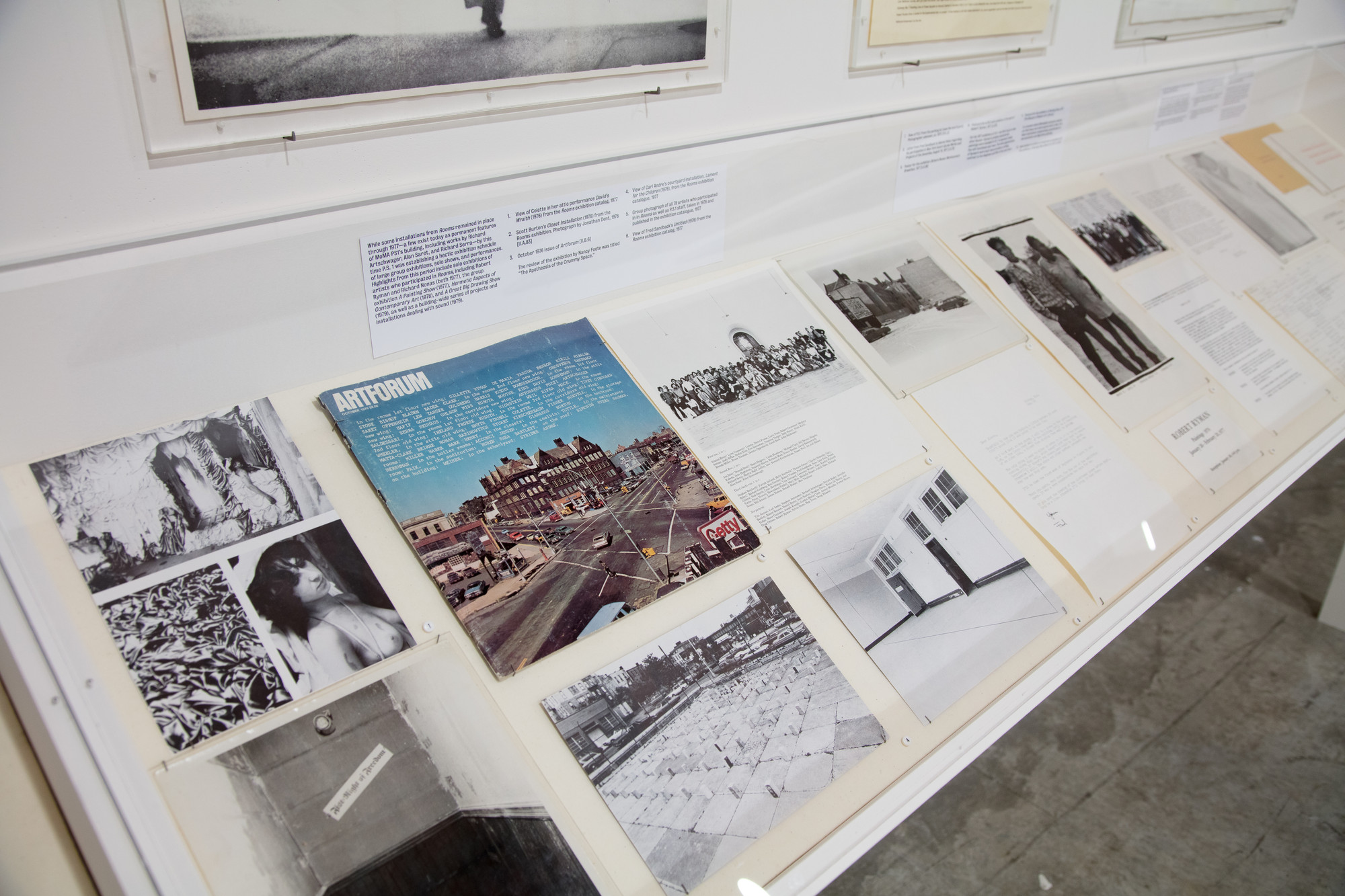 Installation view of the exhibition "A Bit of Matter: The MoMA PS1 ...