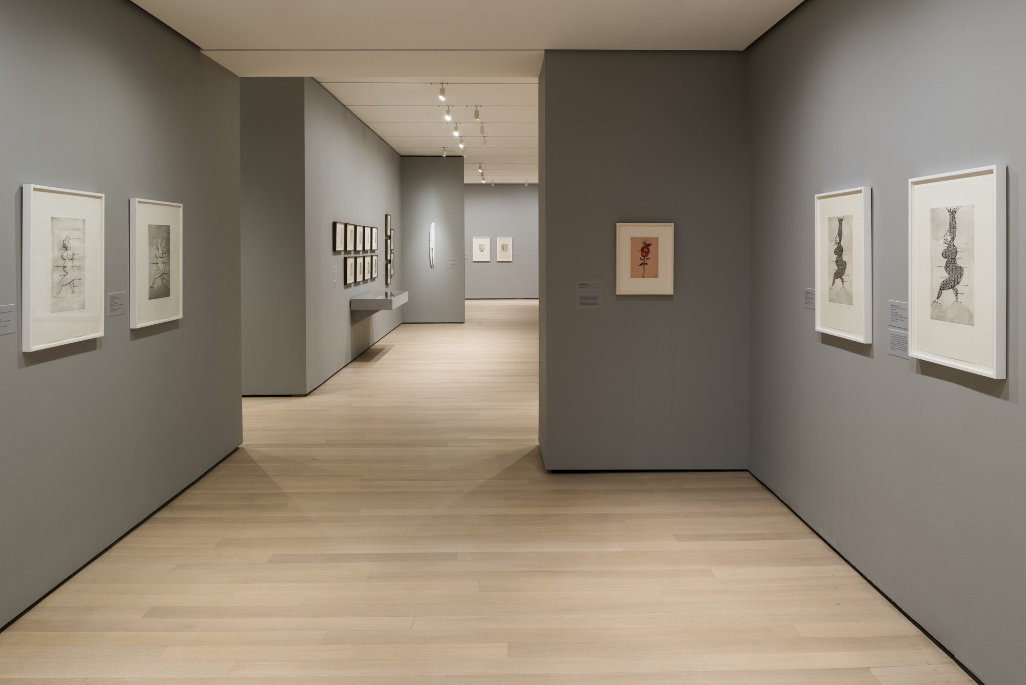 Installation view of the exhibition "Louise Bourgeois: An Unfolding ...