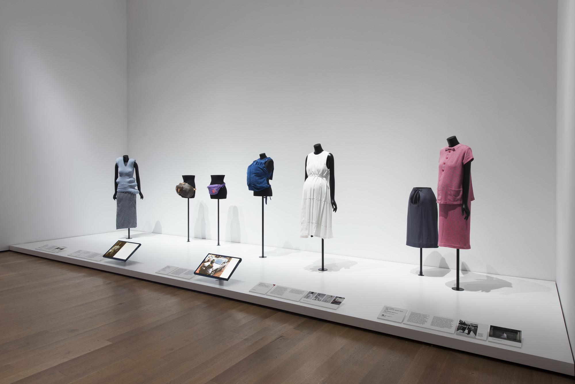 Installation view of the exhibition "ITEMS: Is Fashion Modern?" | MoMA