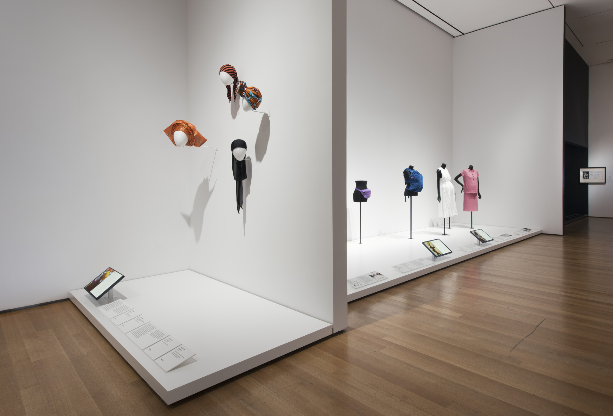 Installation view of the exhibition "ITEMS: Is Fashion Modern?" | MoMA