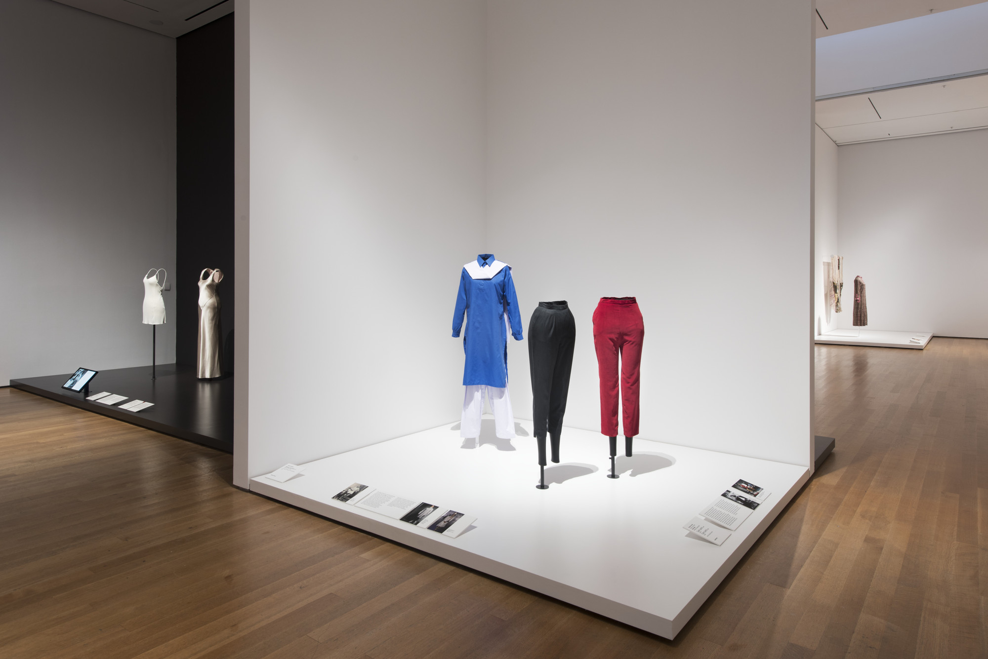 Installation view of the exhibition "ITEMS: Is Fashion Modern?" | MoMA