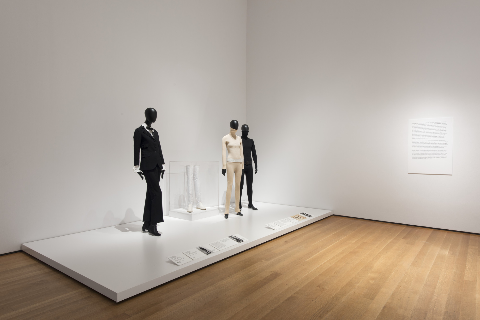 Installation view of the exhibition "ITEMS: Is Fashion Modern?" | MoMA