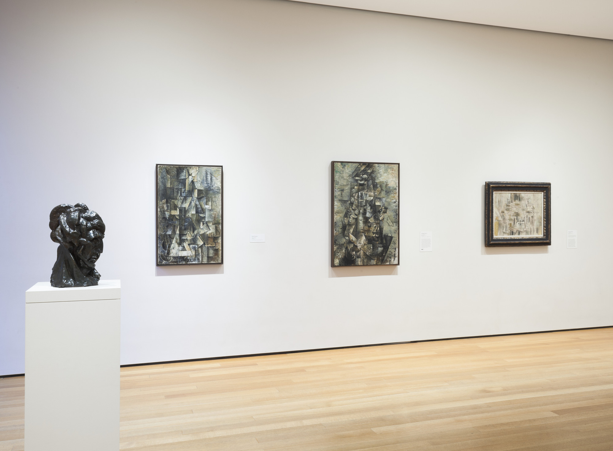 Installation view of the exhibition "Painting and Sculpture Changes ...