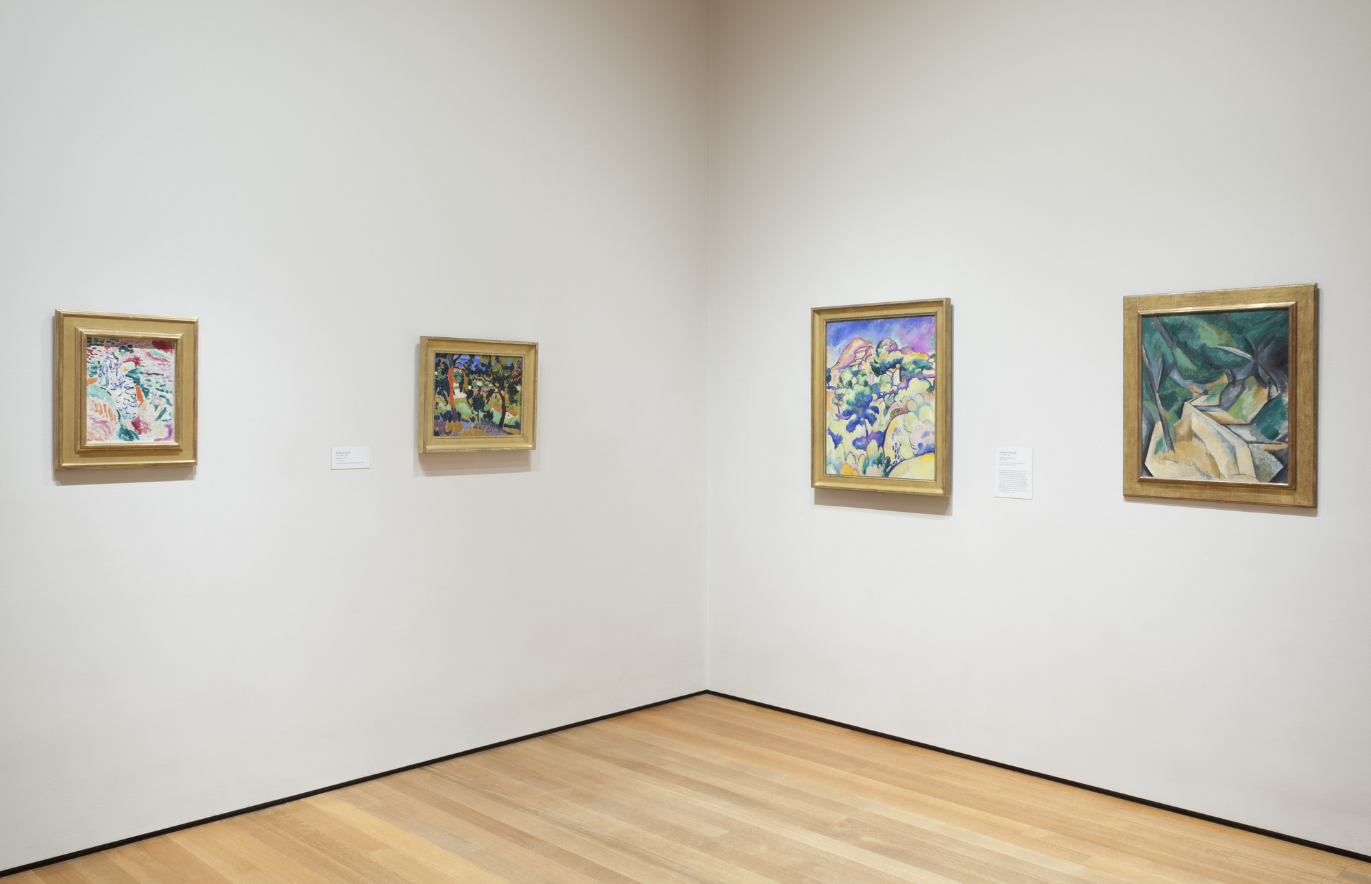 Installation view of the exhibition "Painting and Sculpture Changes ...