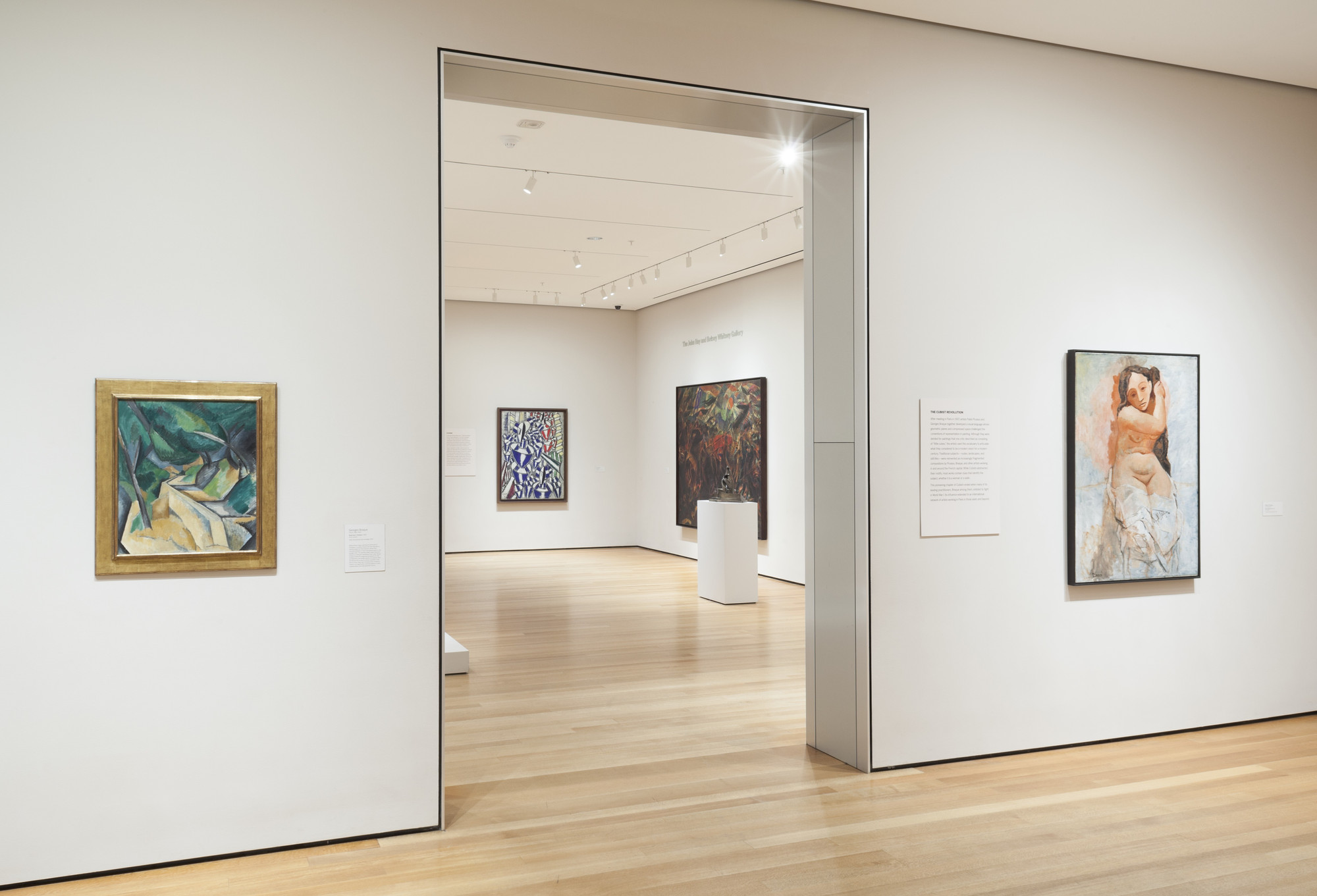 Installation view of the exhibition "Painting and Sculpture Changes ...