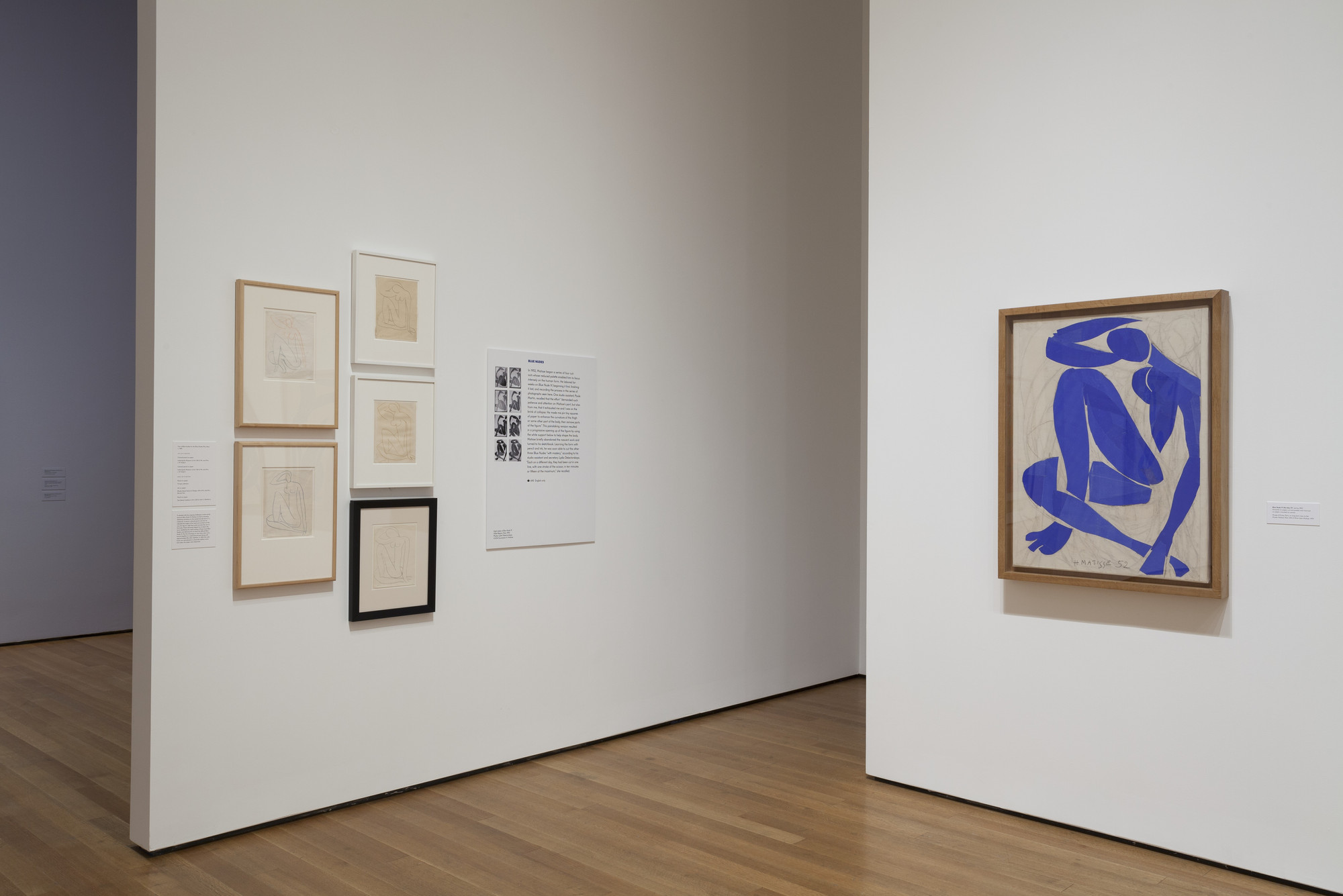 Installation view of the exhibition "Henri Matisse: The Cut-Outs" | MoMA