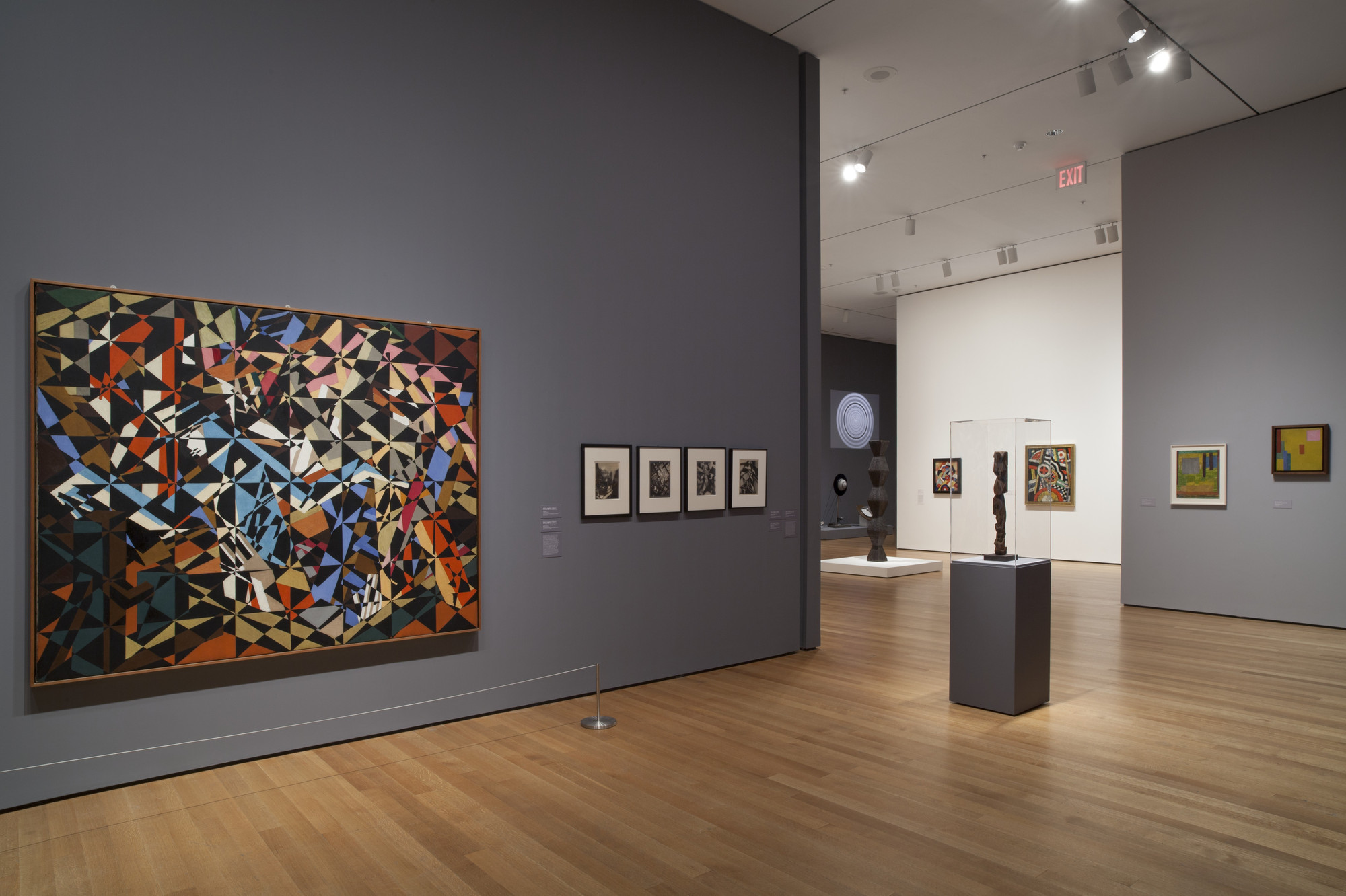 Installation view of the exhibition "Inventing Abstraction: 1910 - 1925 ...