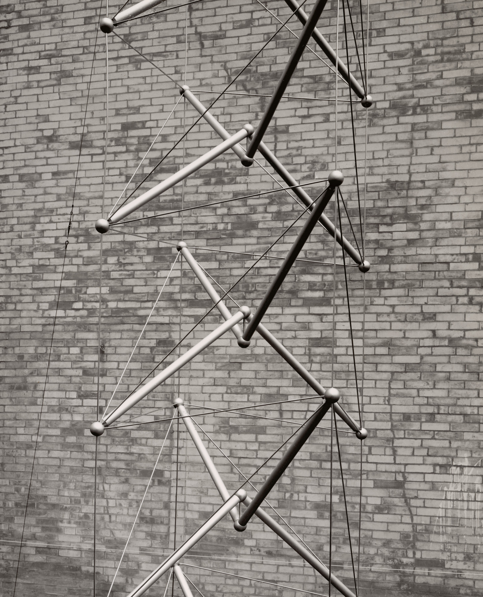 Installation view of the exhibition "Three Structures by Buckminster ...
