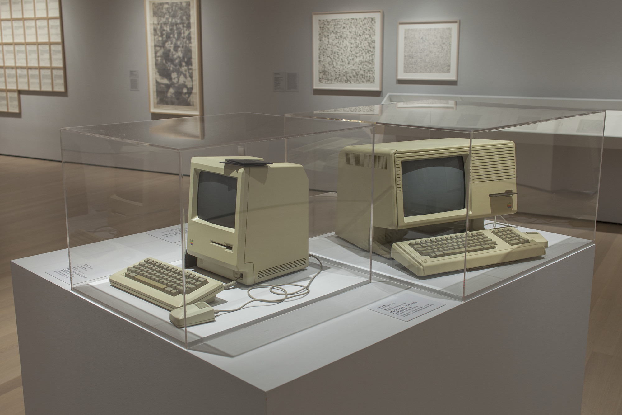 Installation view of the exhibition "Thinking Machines: Art and Design ...