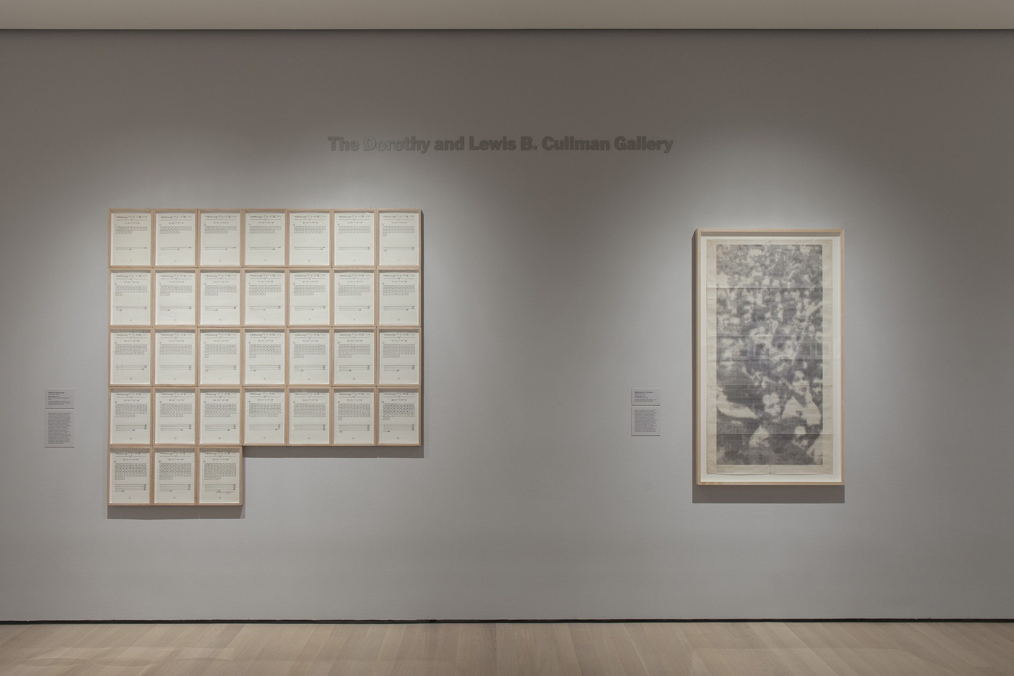 Installation view of the exhibition "Thinking Machines: Art and Design ...