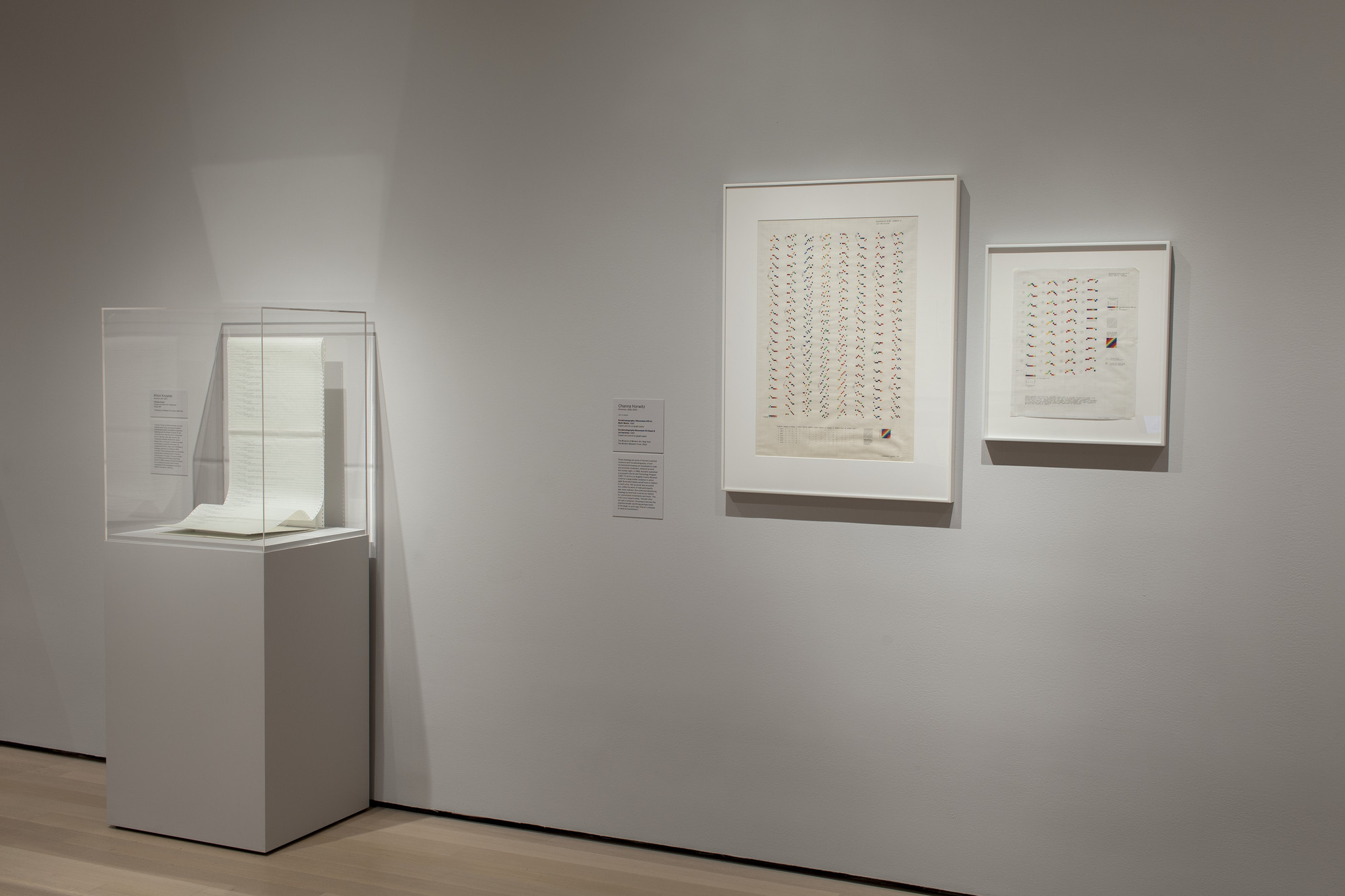 Installation view of the exhibition "Thinking Machines: Art and Design ...