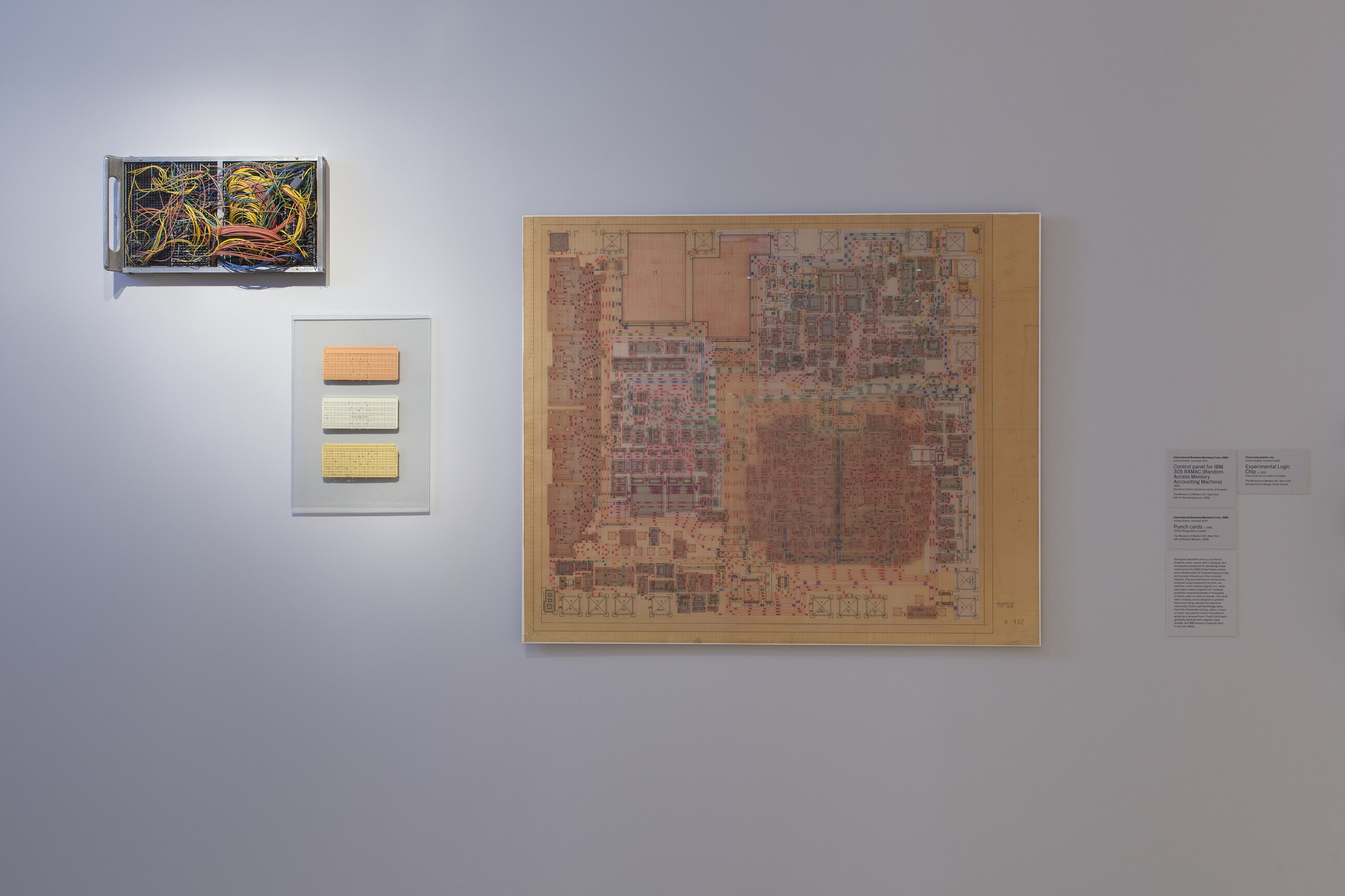 Installation view of the exhibition "Thinking Machines: Art and Design ...