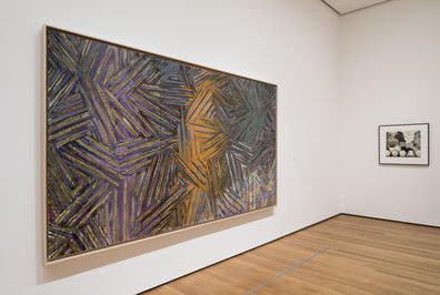 Jasper Johns. Between the Clock and the Bed. 1981 | MoMA