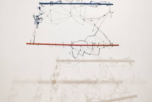 Gego (Gertrud Goldschmidt). Drawing without Paper 84/25 and 84/26. 1987 ...