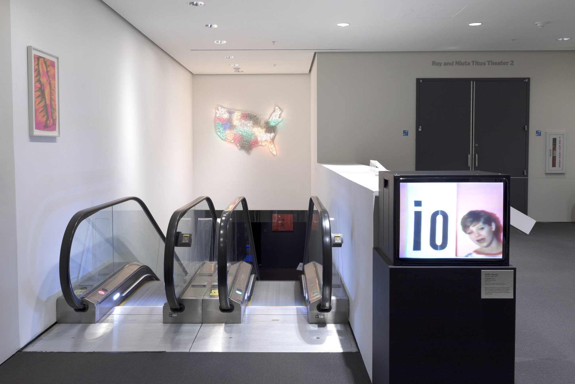 Installation view of the exhibition "Club 57: Film, Performance, and ...