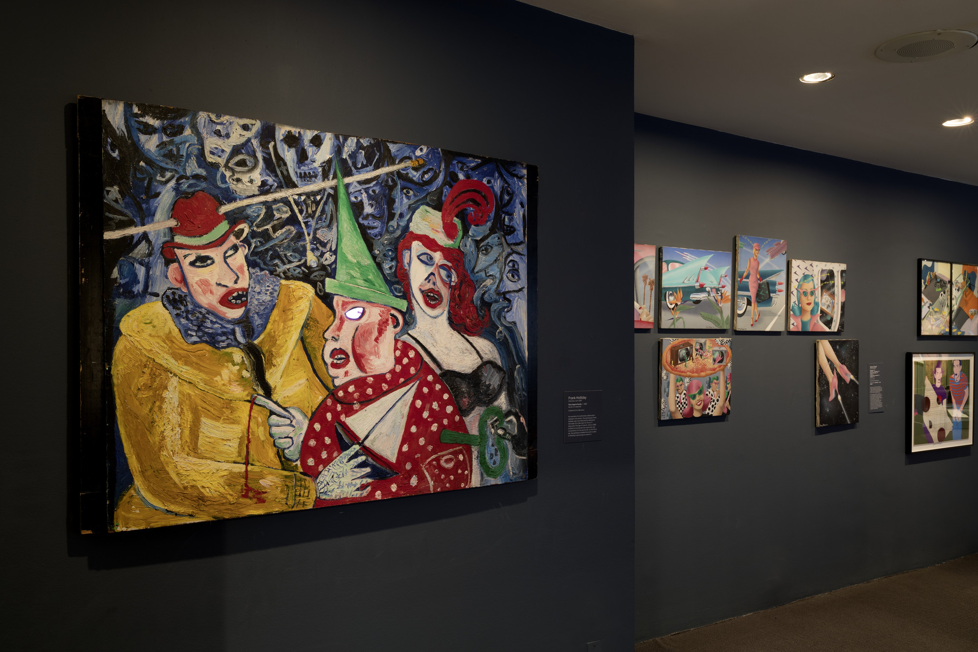 Installation view of the exhibition "Club 57: Film, Performance, and ...