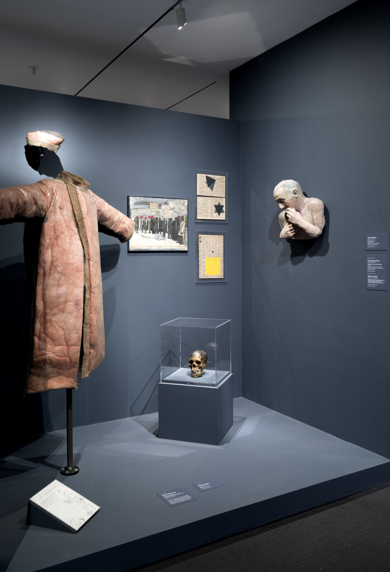 Installation view of the exhibition "Club 57: Film, Performance, and ...