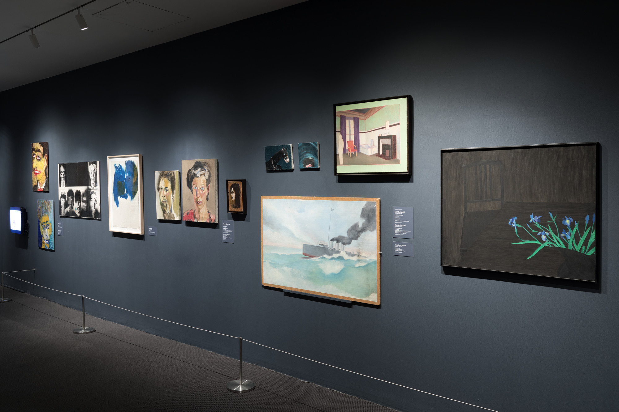 Installation view of the exhibition "Club 57: Film, Performance, and ...